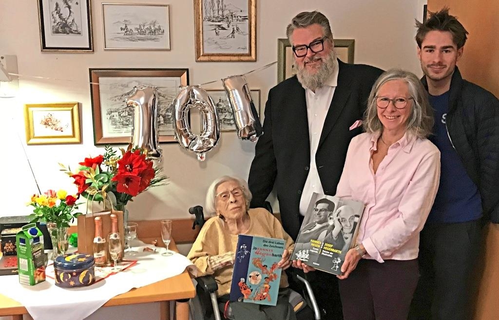 „Zum Wohl“: Passauerin Hildegard Rüther-Hegenbarth feiert 101. Geburtstag