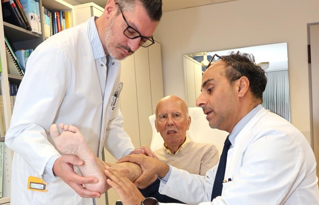 Den linken Fuß gerettet: Patient aus Berlin kam mit lebensbedrohlicher ...